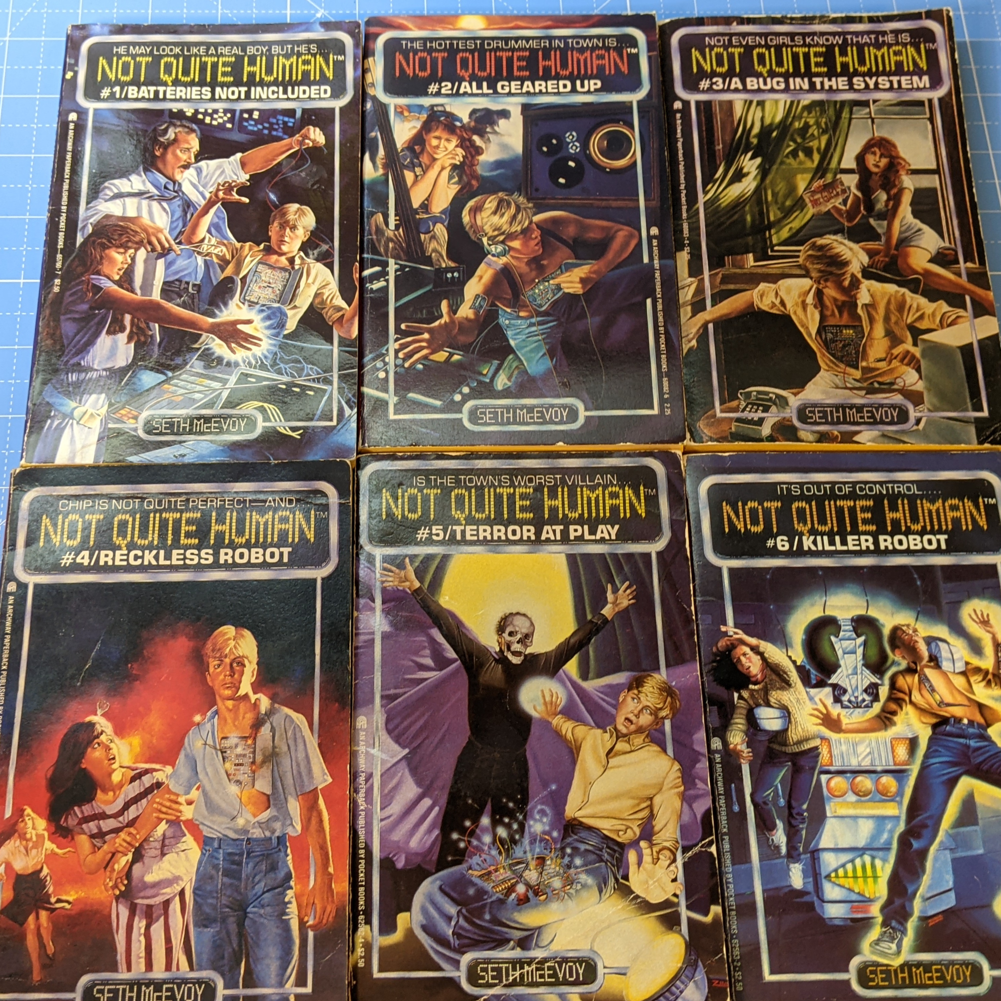 The Horror of Chip Carson: the ‘Not Quite Human’ Book Series